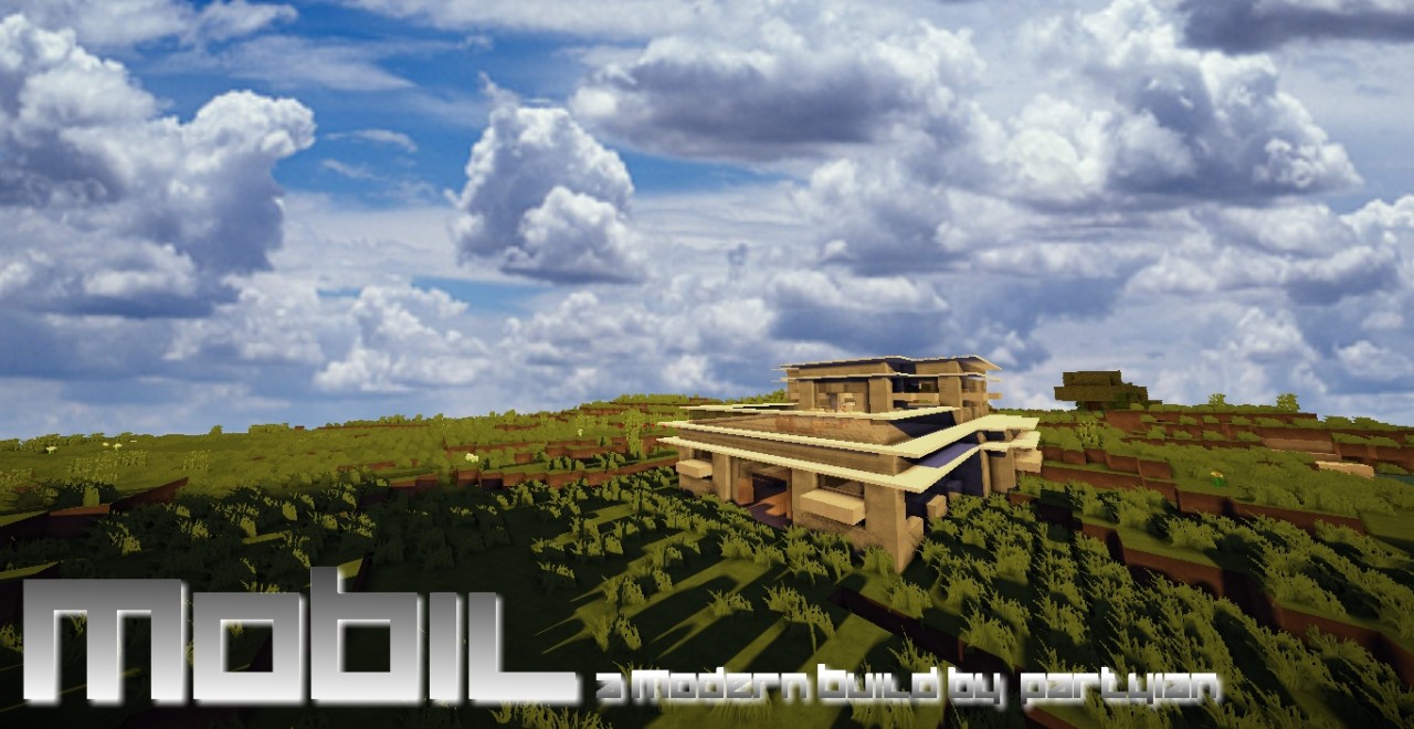 Mobil | a modern build by partyian | CC Minecraft Map