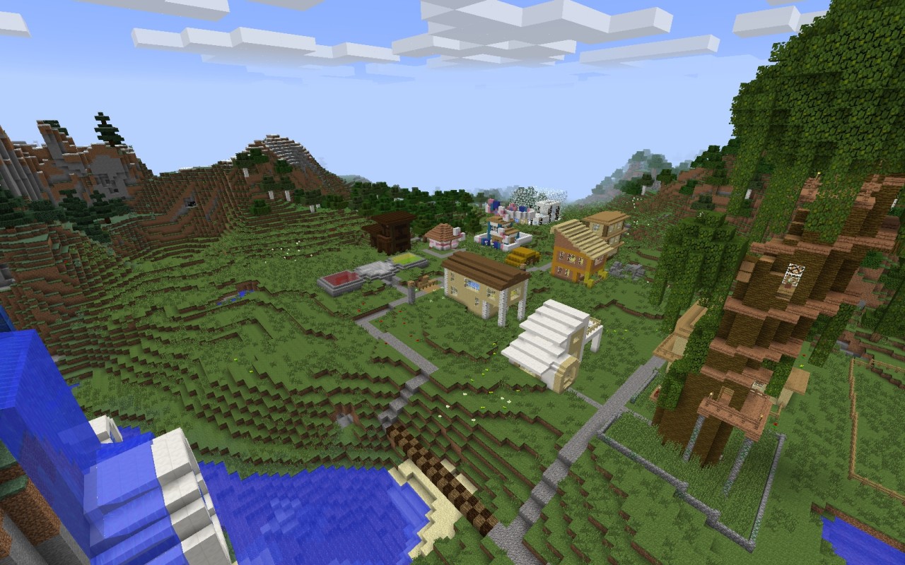 Pokémon Village Minecraft Map