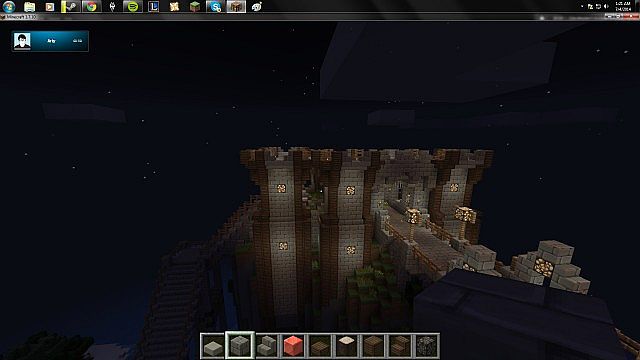 Amplified Biome Sky Gateway Minecraft Map