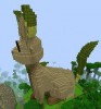 Leafeon Statue Minecraft Map