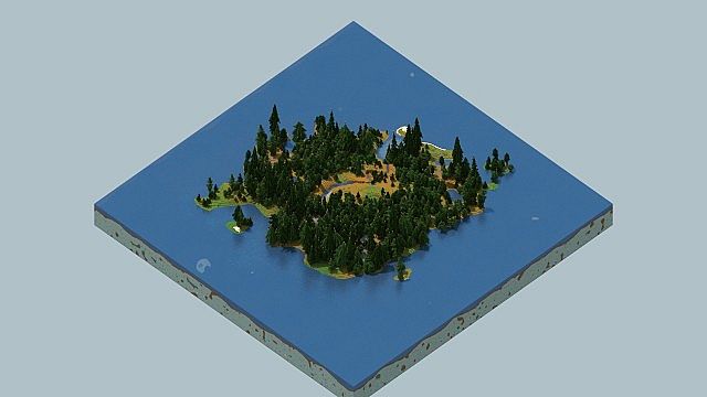 Podzol Forest Minecraft Map