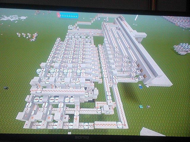 Programmable sequential combination lock Minecraft Map