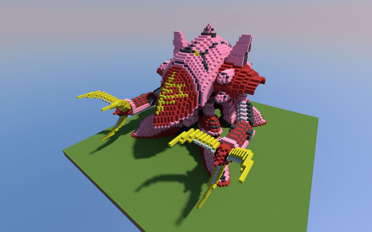 MSM-10 Zock(Mobile suit Gundam) Minecraft Map