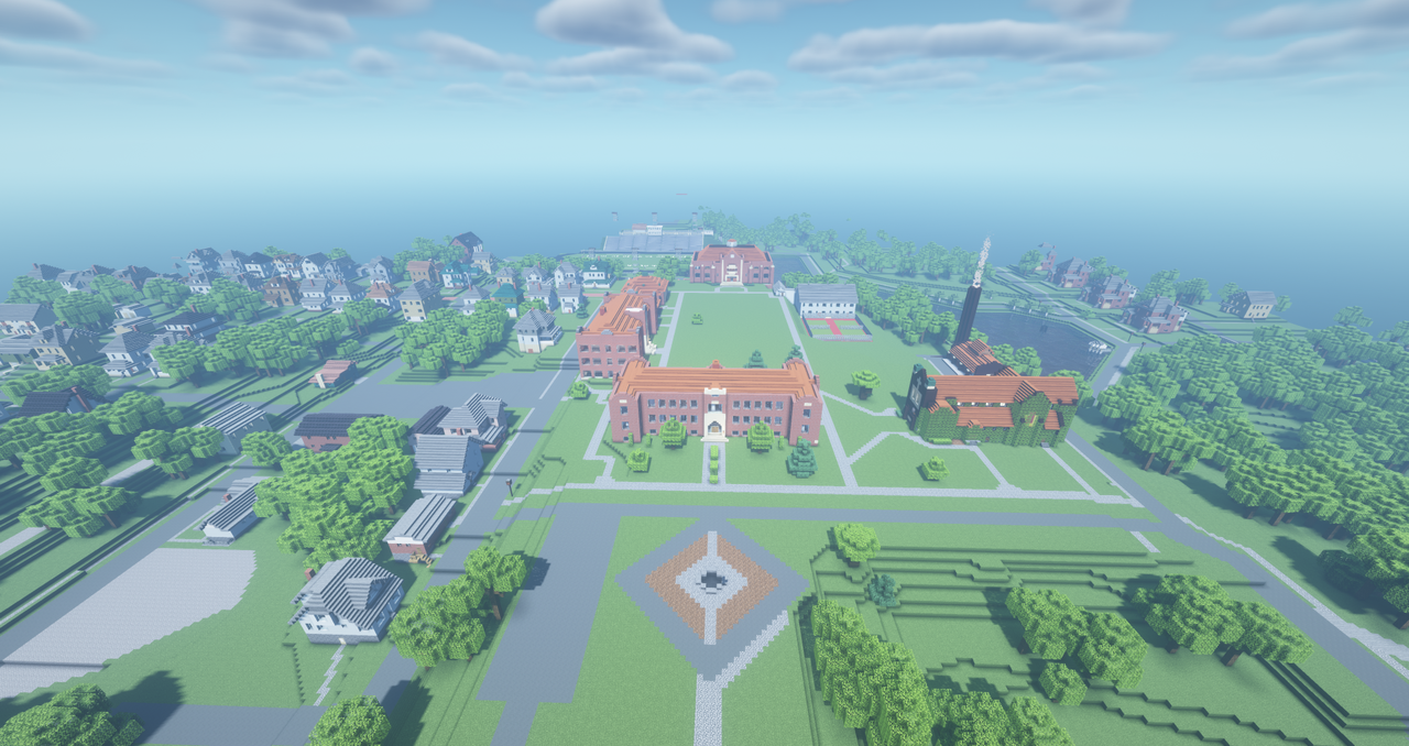 Muskingum University Campus Minecraft Map