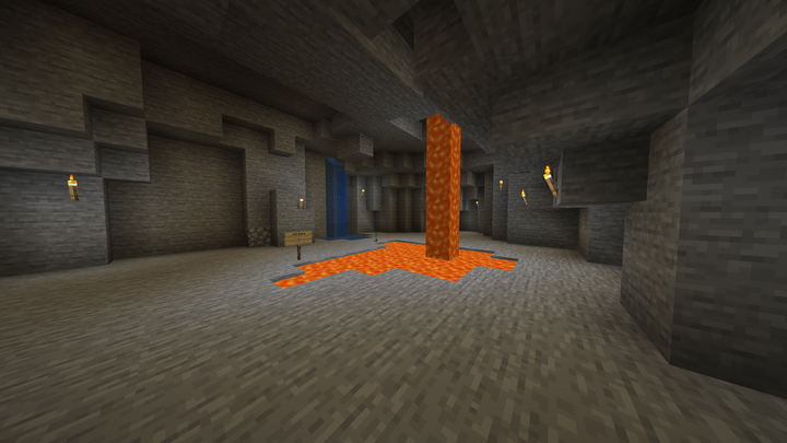 Cave Game Minecraft Map