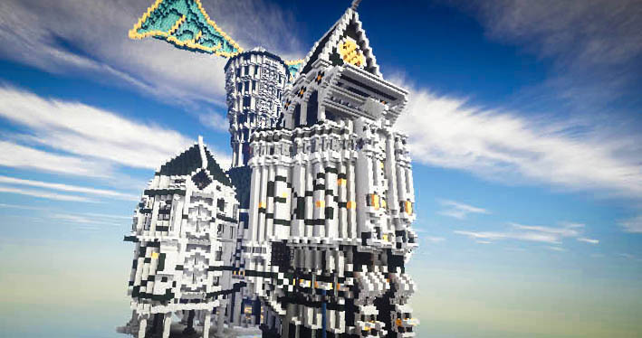 [Phobie] First work_Magic school Minecraft Map