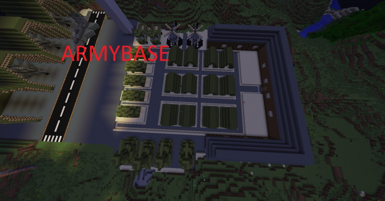 Army Base! Minecraft Map