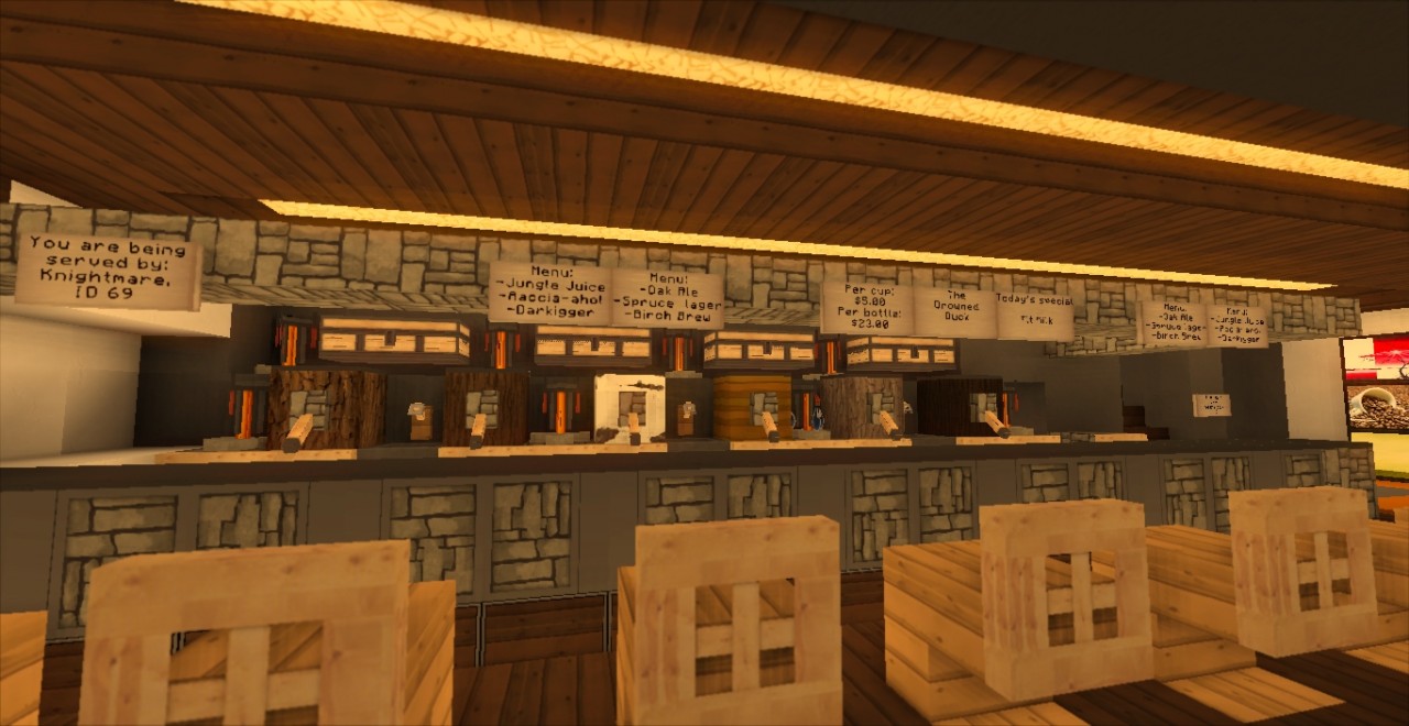 Modern | The Drowned Duck Pub Minecraft Map