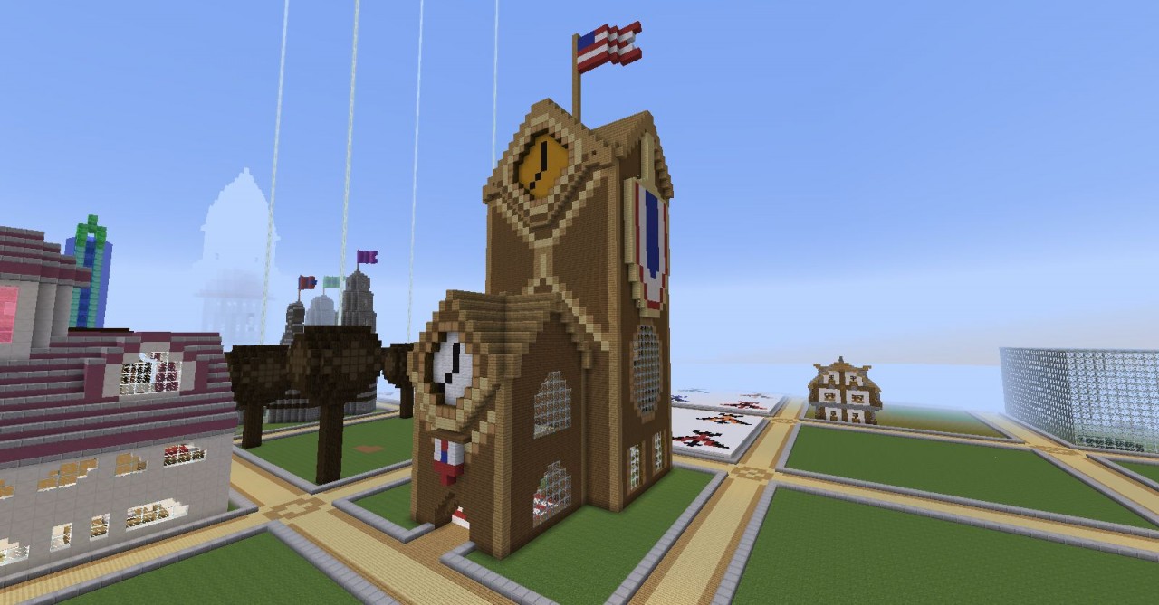 Something for 9/11 Minecraft Map