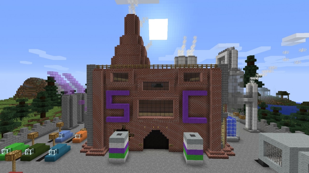 PvP Map: Outside the Factory! {1.8} *What is next?* Minecraft Map