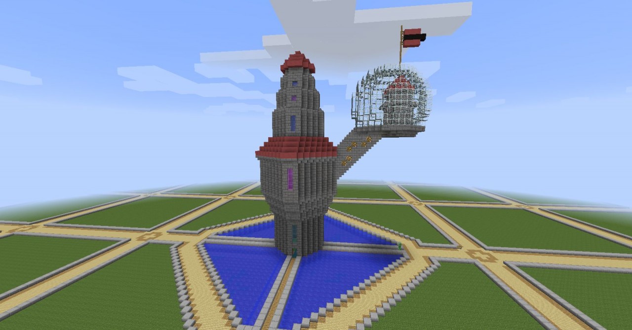 Weird Castle Minecraft Map