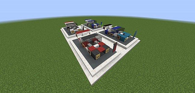 Redstone Motors Championship Car Pack Minecraft Map