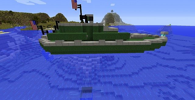Pt-109 PT Boat Minecraft Map