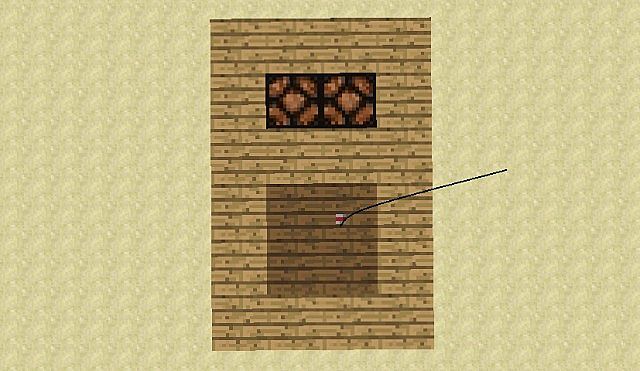 Fishing Rod-Triggered Redstone Input (No Lava) Minecraft Map