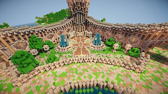 JukeboxPVP Factions Spawn | Commission Build Minecraft Map