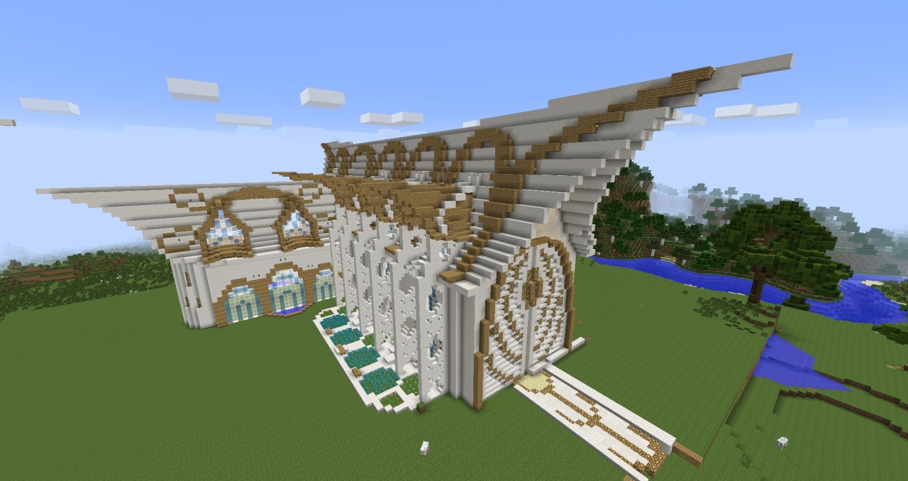 IF GOD HAD A HOUSE Minecraft Map