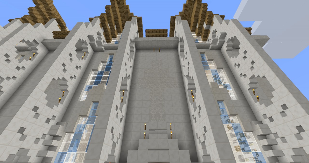 IF GOD HAD A HOUSE Minecraft Map