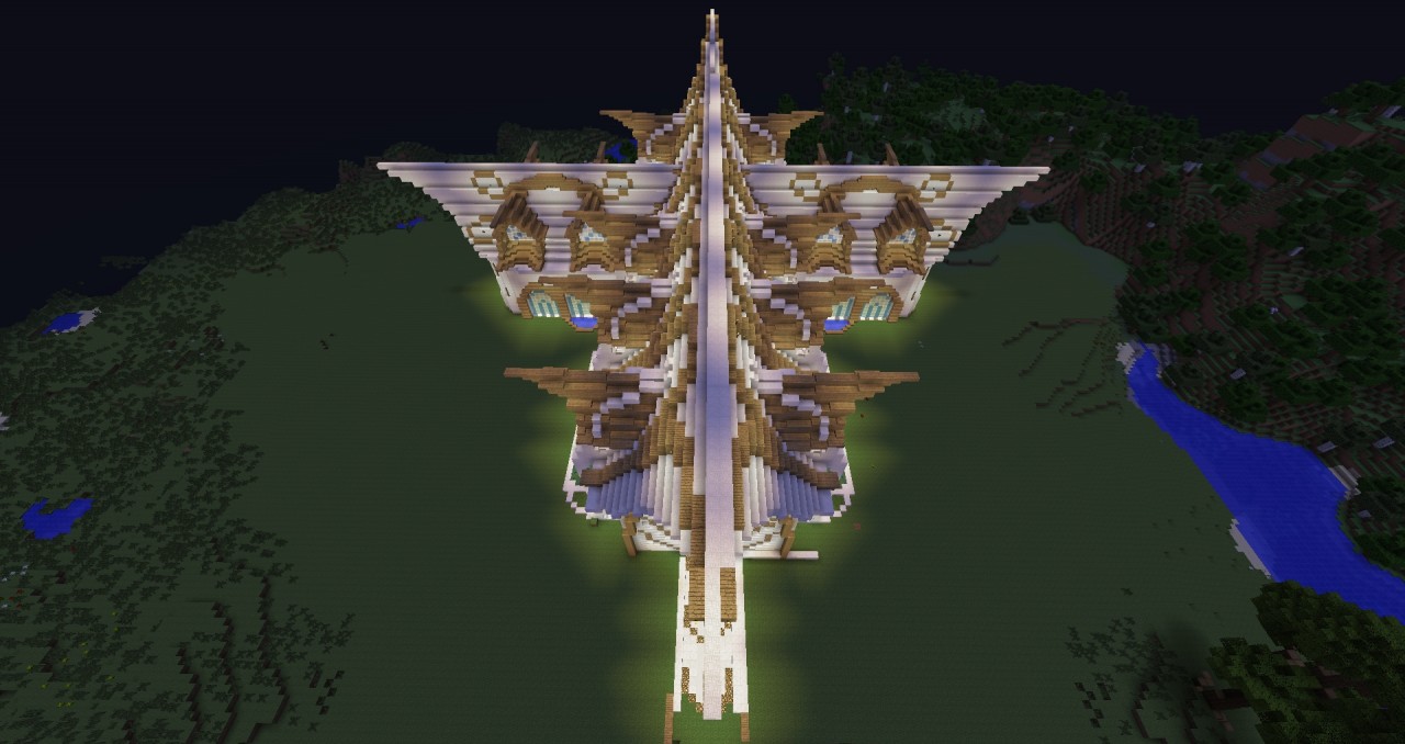 IF GOD HAD A HOUSE Minecraft Map