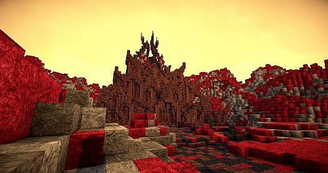 Nether Temple Minecraft Map