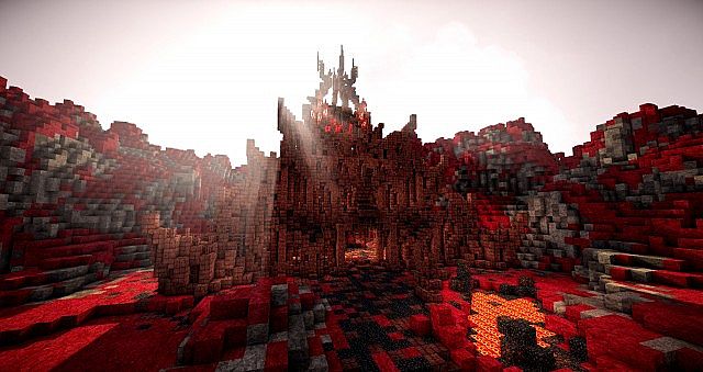 Nether Temple Minecraft Map