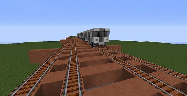 CTA 5000 Series 'L' Train Car & El Minecraft Project