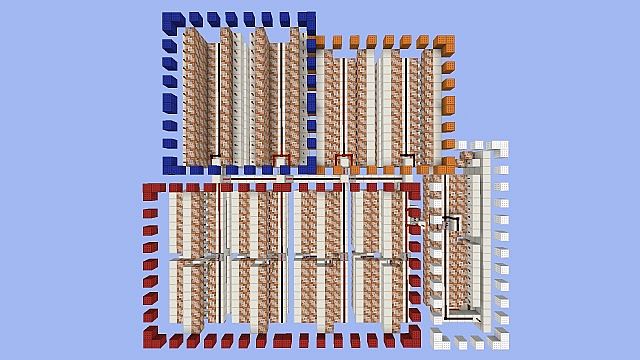 8 Bit Binary Multiplikator [Wireless] [Super Fast] Minecraft Map