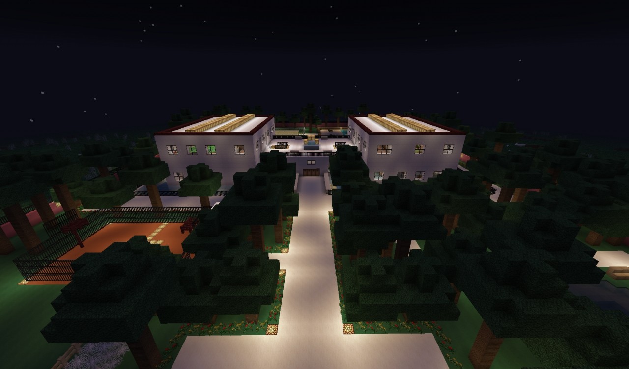 White Tulip Palace Minecraft Map