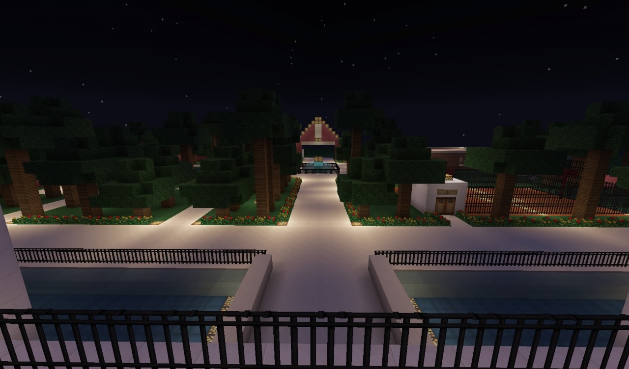 White Tulip Palace Minecraft Map