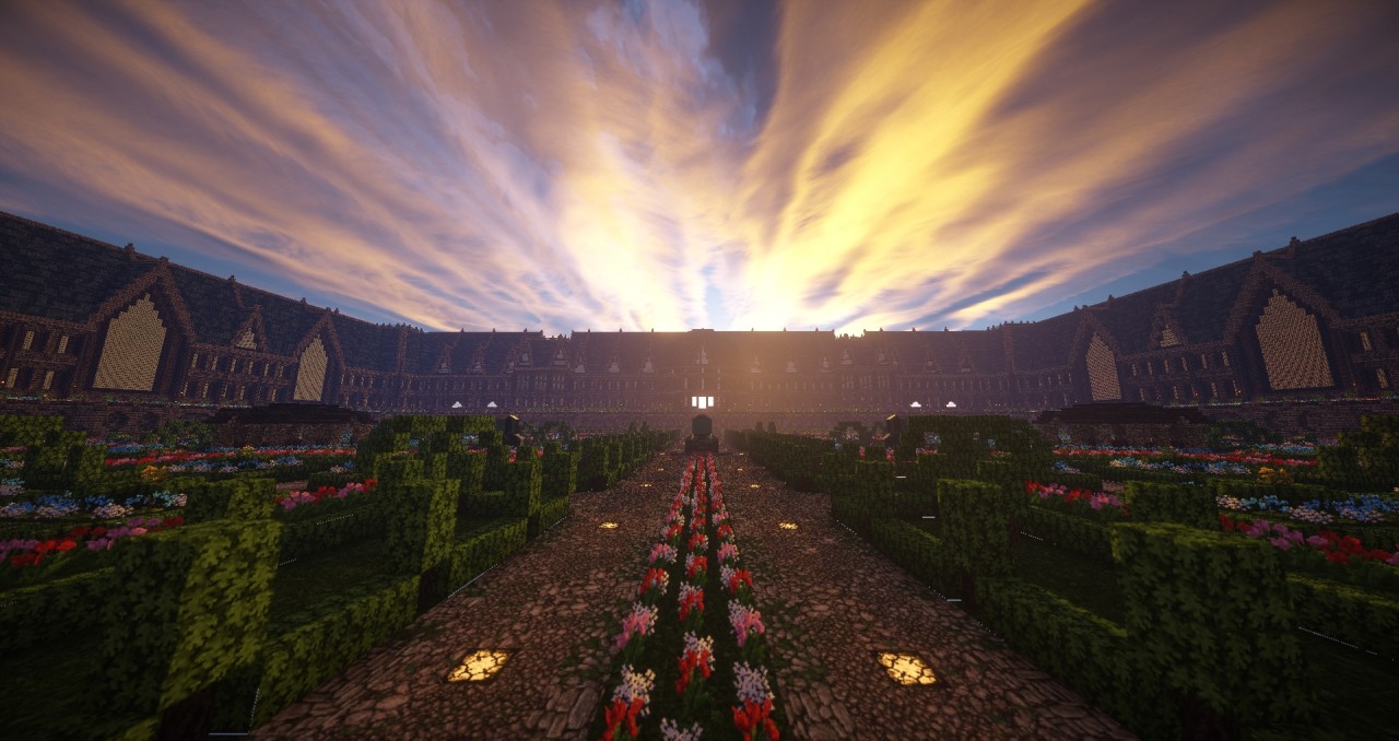 Big stone palace Minecraft Map