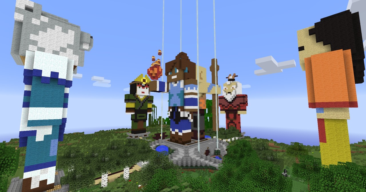 Avatar Monument Minecraft Map