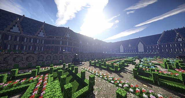 Big stone palace Minecraft Map