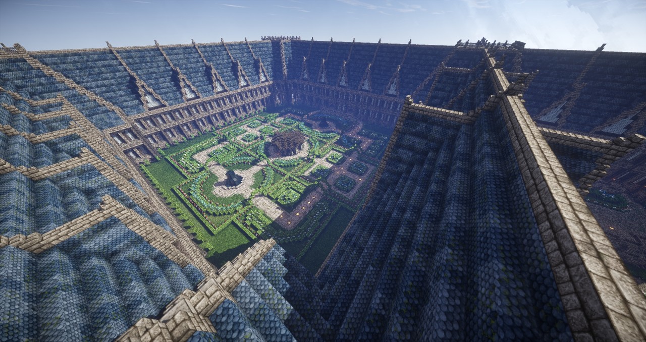 Big stone palace Minecraft Map