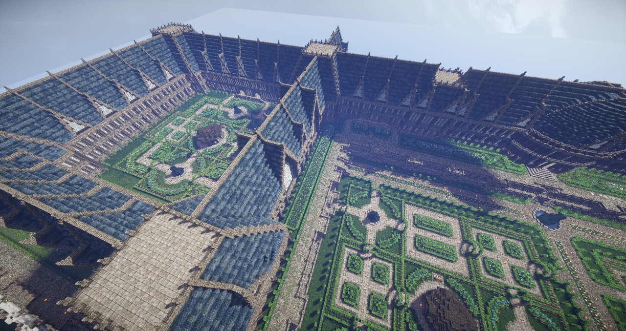 Big stone palace Minecraft Map