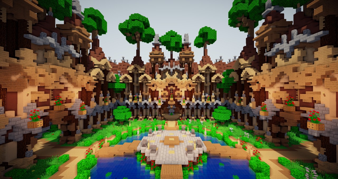 Mineous Factions Spawn Minecraft Map
