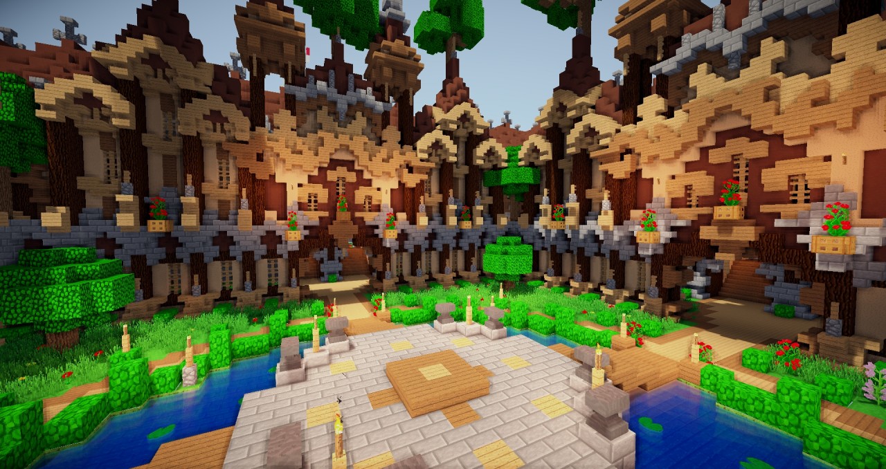 Mineous Factions Spawn Minecraft Map