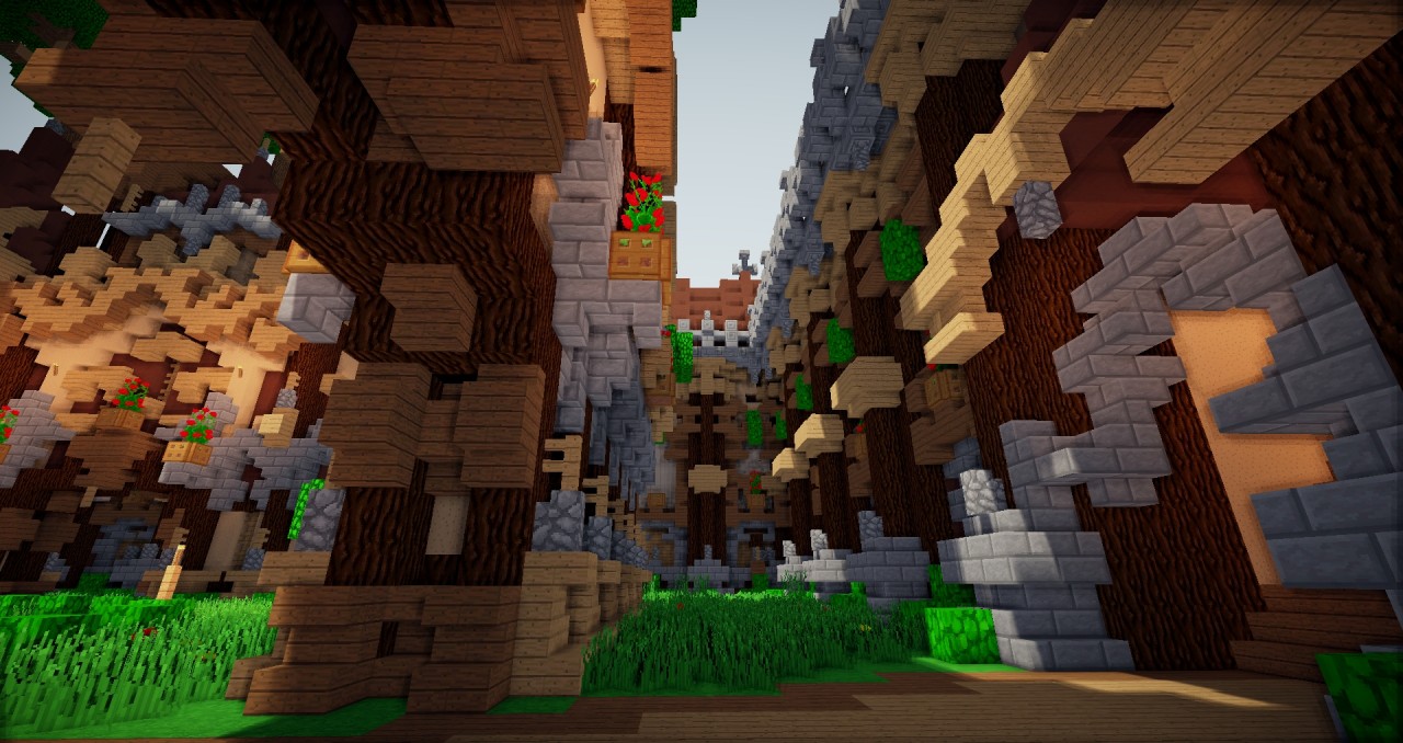 Mineous Factions Spawn Minecraft Map