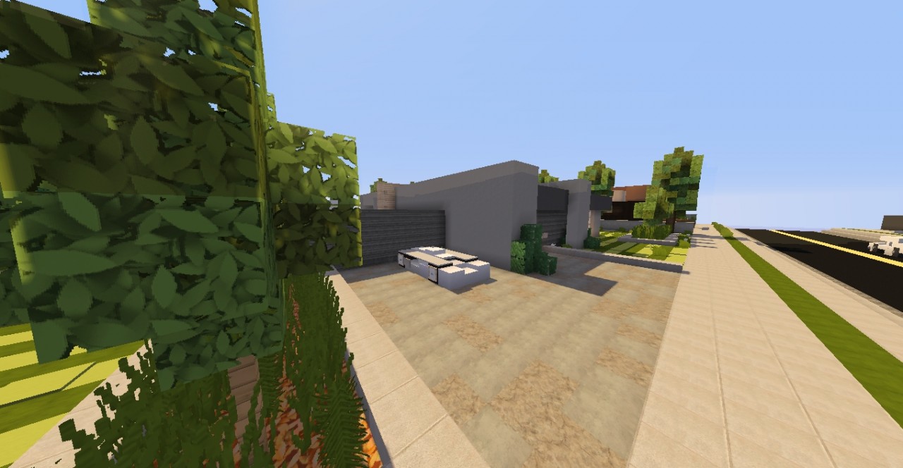 Reservoir || Modern house Minecraft Map