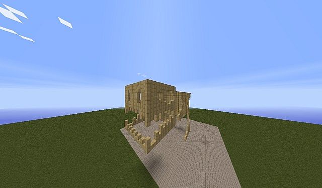 T rex Skeleton Minecraft Map