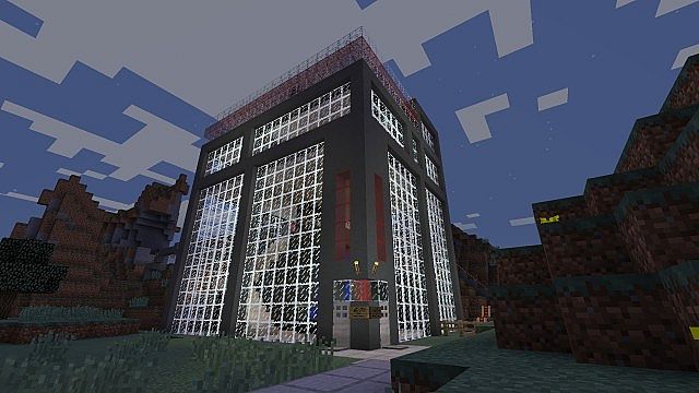 MineTech Lab Complex Minecraft Map