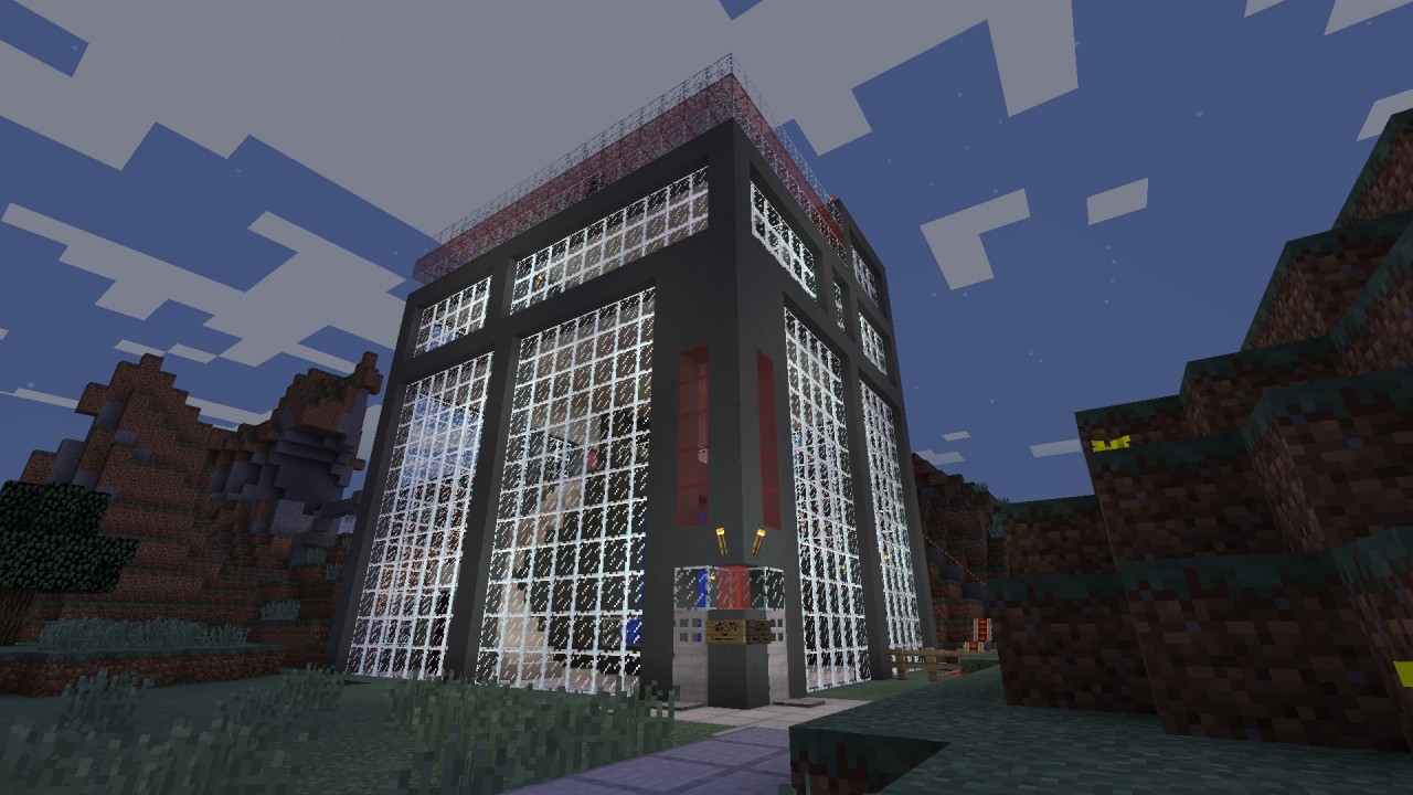 MineTech Lab Complex Minecraft Map