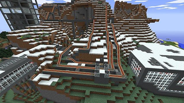 MineTech Lab Complex Minecraft Map