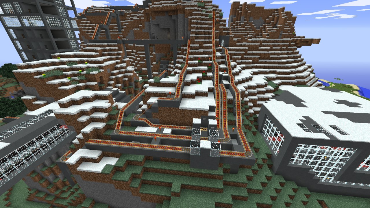 MineTech Lab Complex Minecraft Map