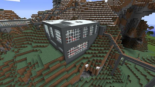 MineTech Lab Complex Minecraft Map