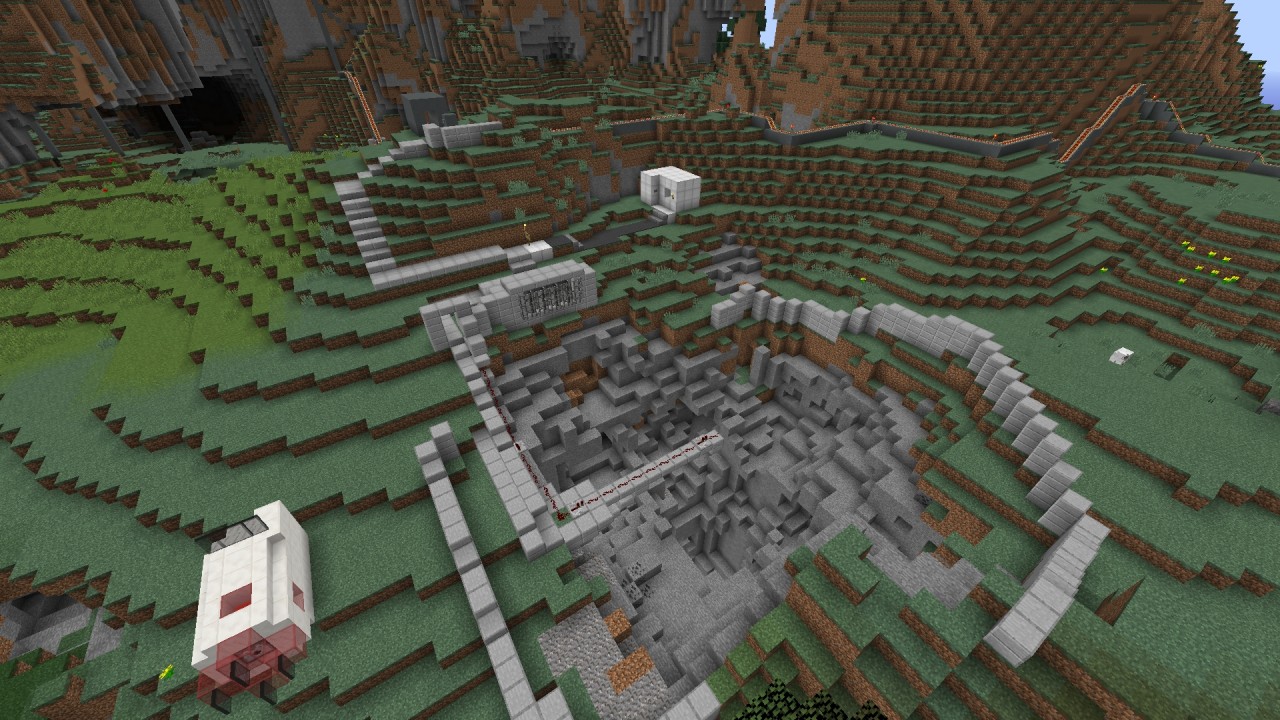 MineTech Lab Complex Minecraft Map