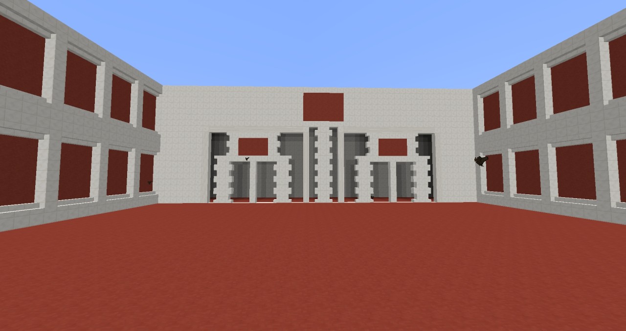 Turf Wars Map, Quartz Stage - Mineplex Minecraft Map