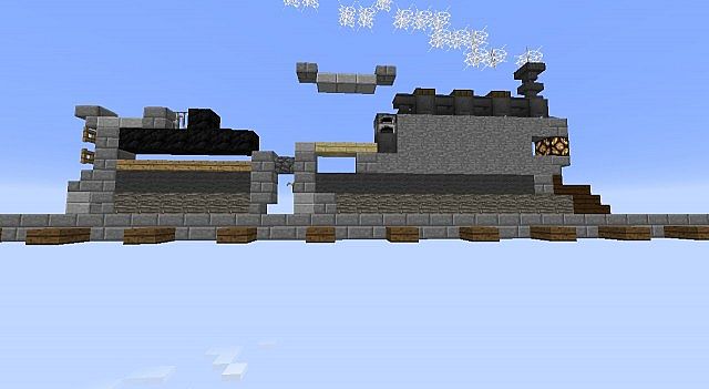 Better Train Design for GenerikB Minecraft Map