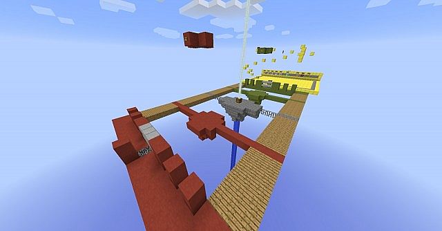 Sky Battles! Minecraft Map
