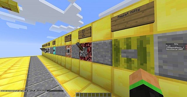 Sky Battles! Minecraft Map