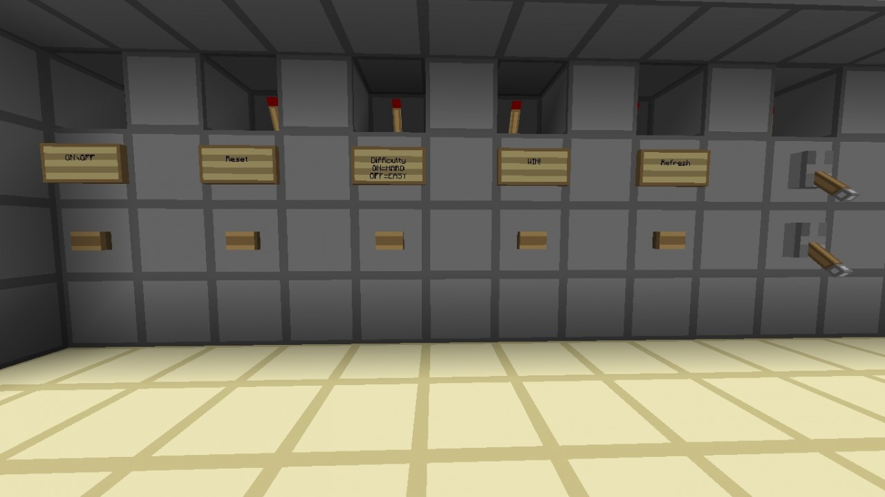 Arrow Rush ( Redstone Mini Game - No Command Block ) Minecraft Map