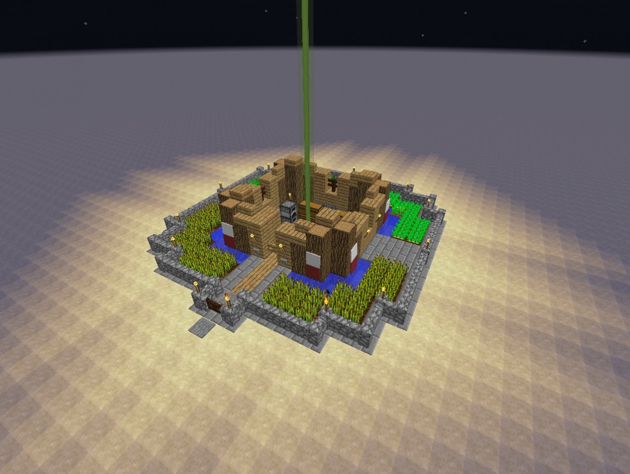 ,,Underground House" Minecraft Map